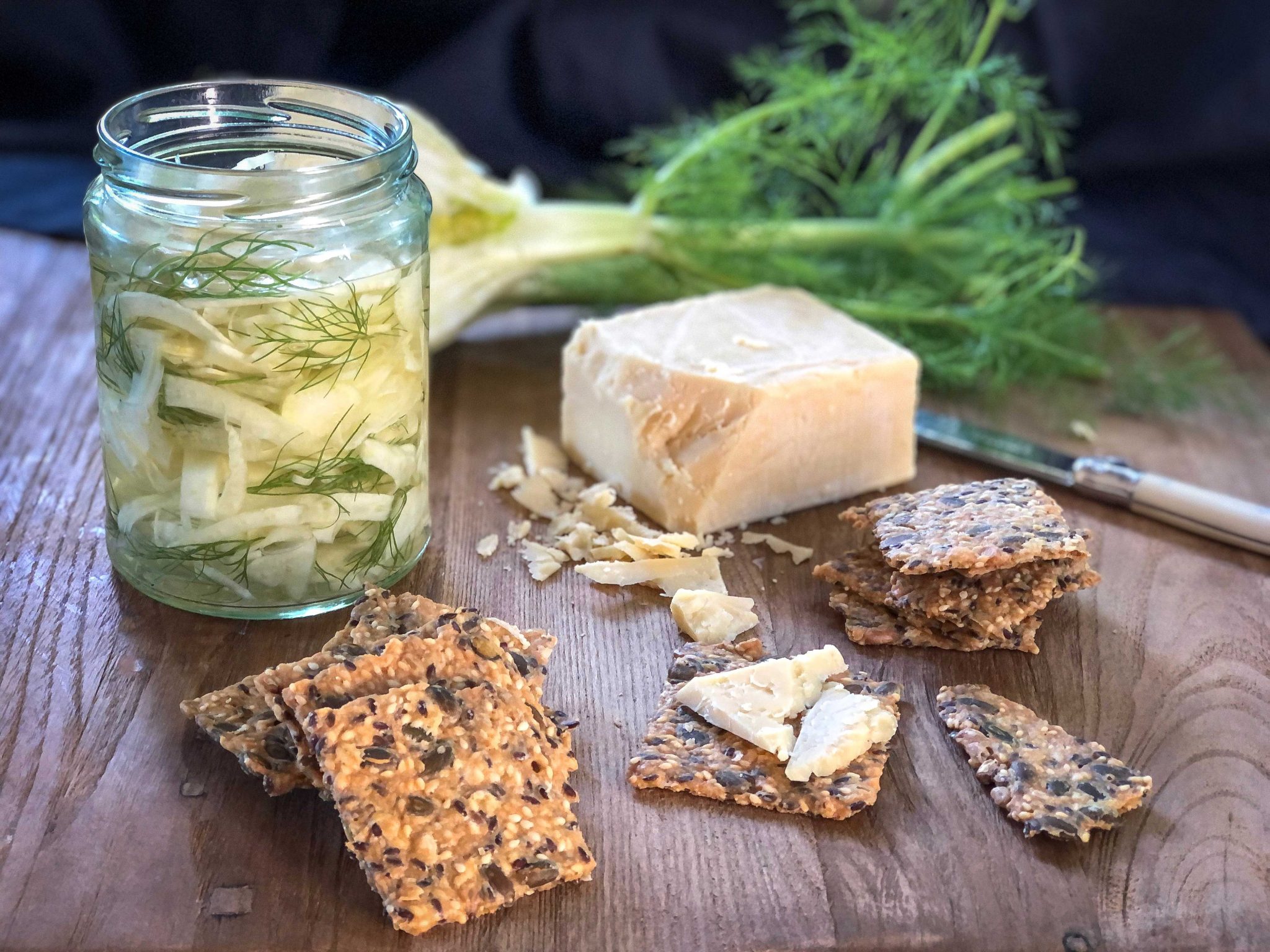 Pickled Fennel Recipe - byron bay crackers